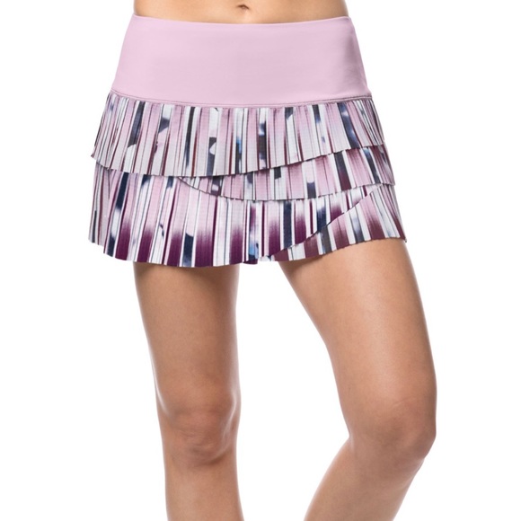 Lucky in Love | Shorts | Lucky In Love Jupe Posh Stripe Pleated Scallop ...